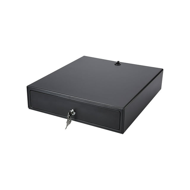 Adesso 13” POS Cash Drawer with Removable Cash Tray, Black - Walmart.com