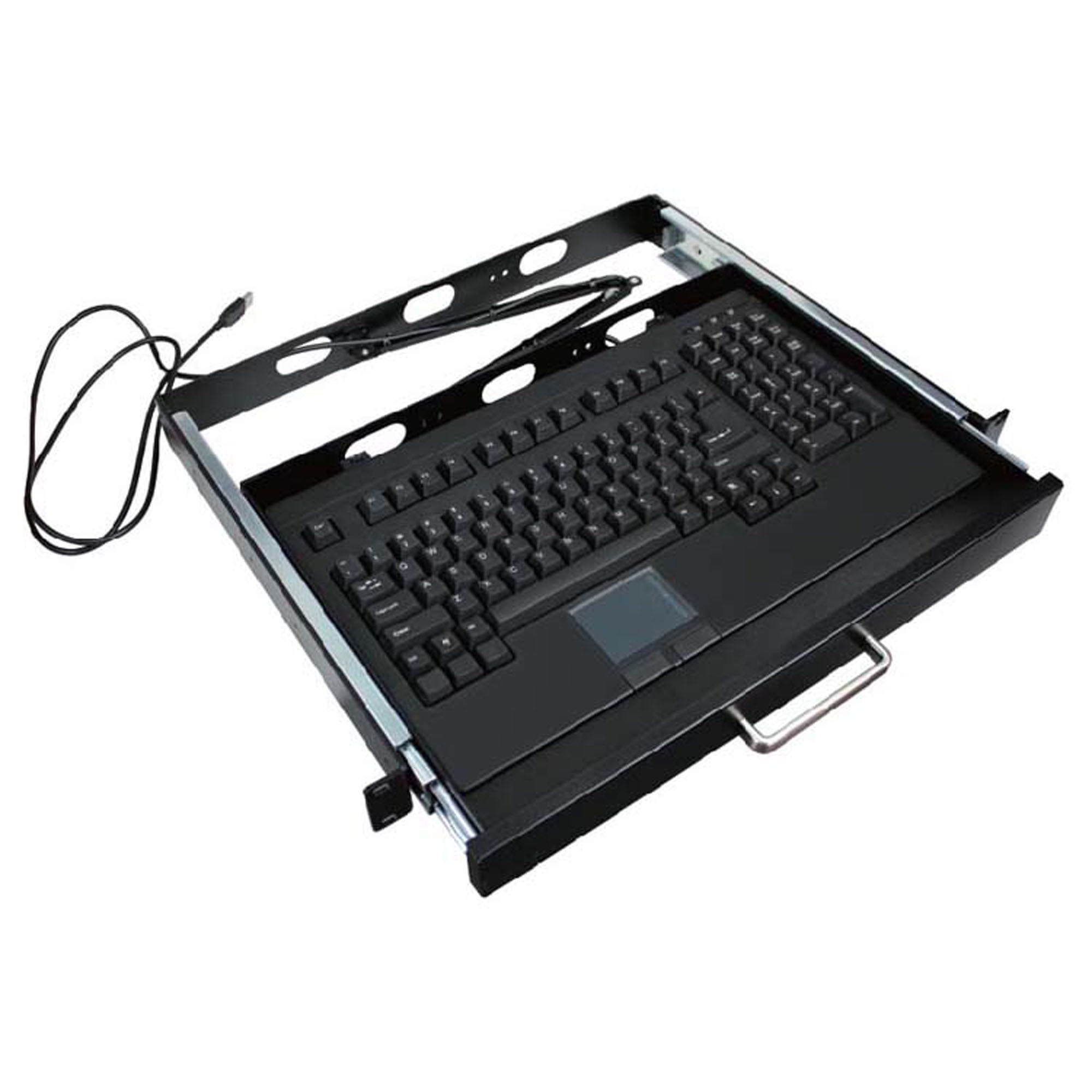 Adesso ACK-730PB-MRP Touchpad Keyboard w/ Rackmount (PS/2): Electronics ...