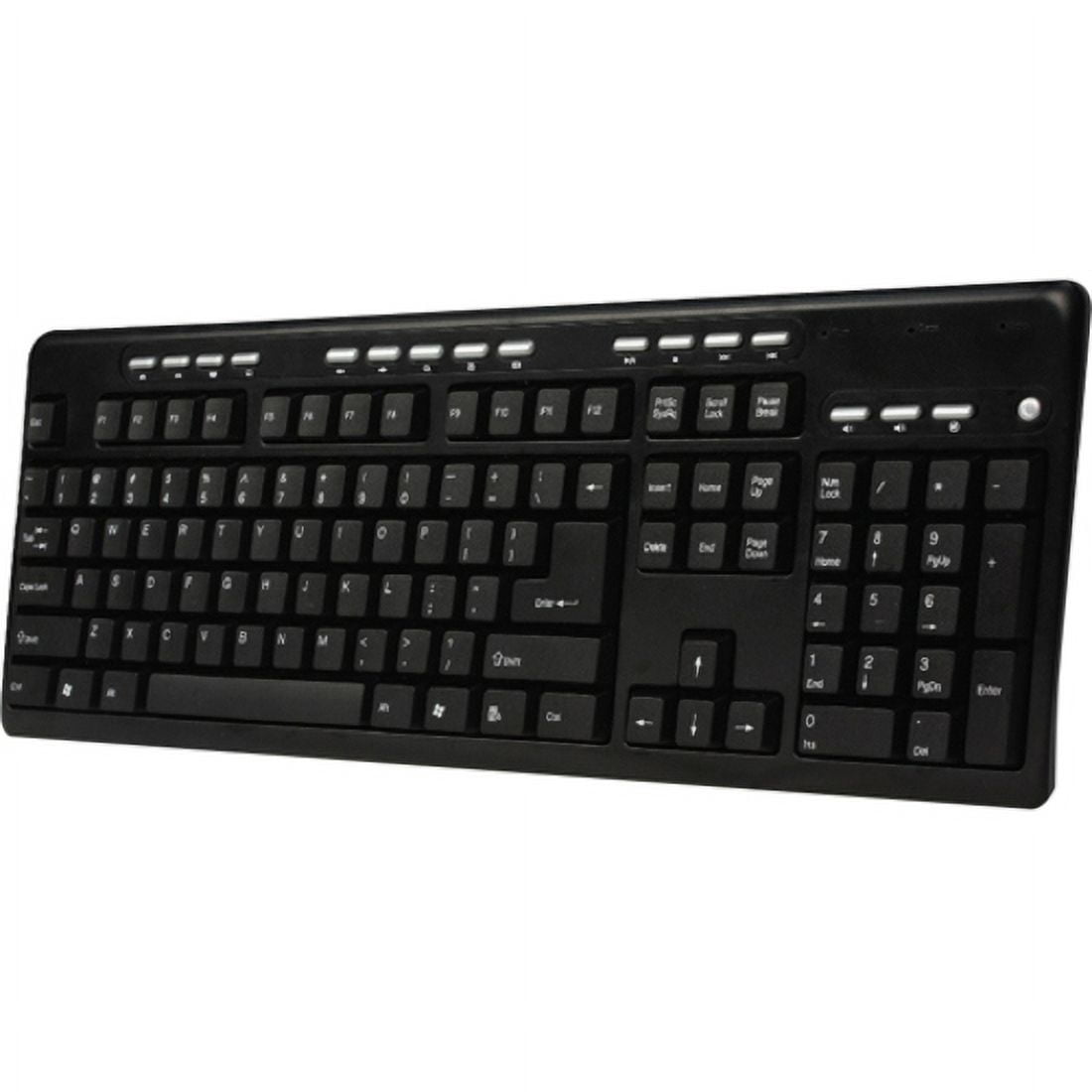Adesso AKB-131PB Keyboard - Walmart Business Supplies