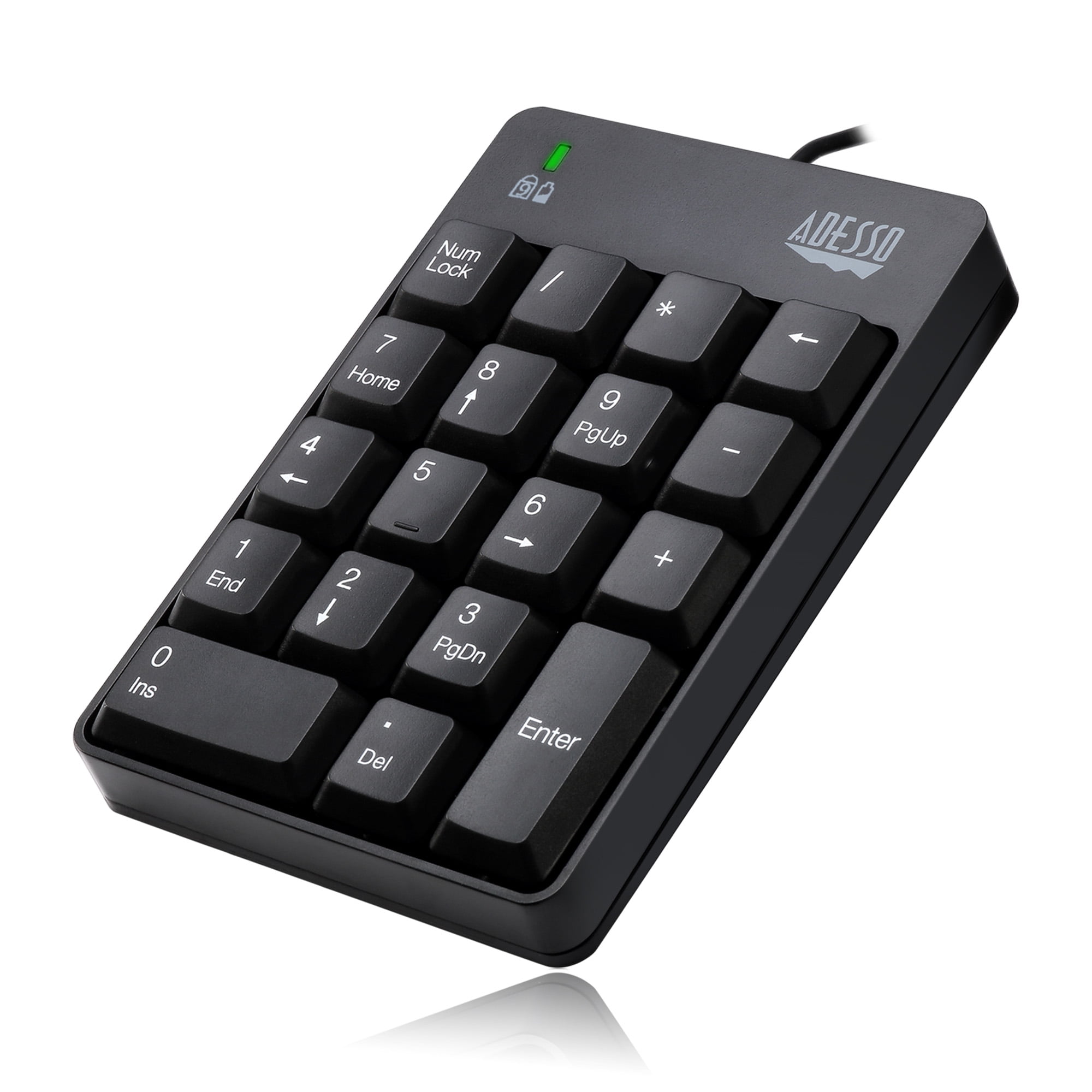 Adesso AKB-601UB USB Spill Resistant 18-Key Numeric Keypad - Walmart.com