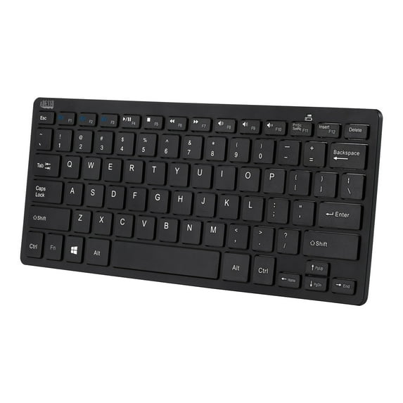 Adesso Bluetooth Wireless SlimTouch Mini Keyboard - Wireless ...