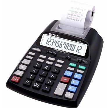 Calculator, BESTWYA Dual Power Handheld Desk Calculator with 12 Digit ...