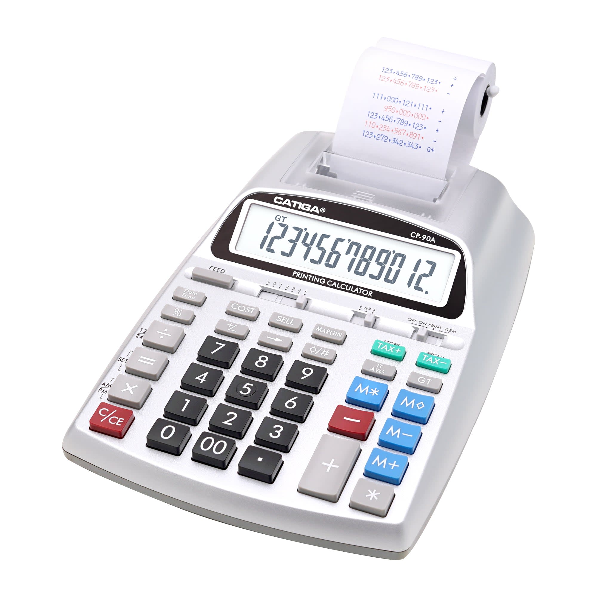 Canon P170DH-3 12 Digit Desktop Printing Calculator - Walmart.com