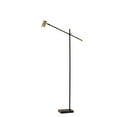Adesso Collette Adjustable Arm Dimmable LED Floor Lamp Brushed Steel Nickel - Walmart.com