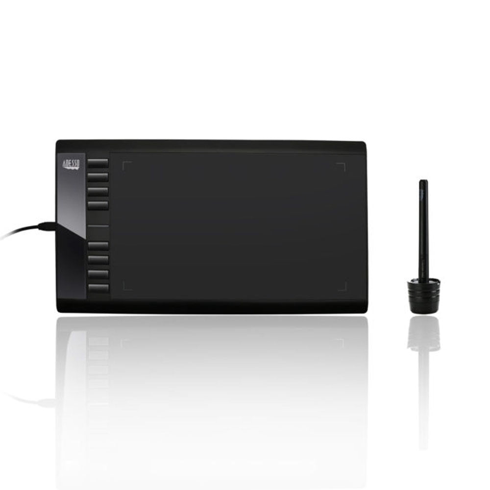 Adesso CyberTablet T12 – 10 x 6 in. Widescreen Graphic Tablet - Walmart.com