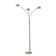 Adesso Trinity Arc Lamp, Brushed Steel - Walmart.com