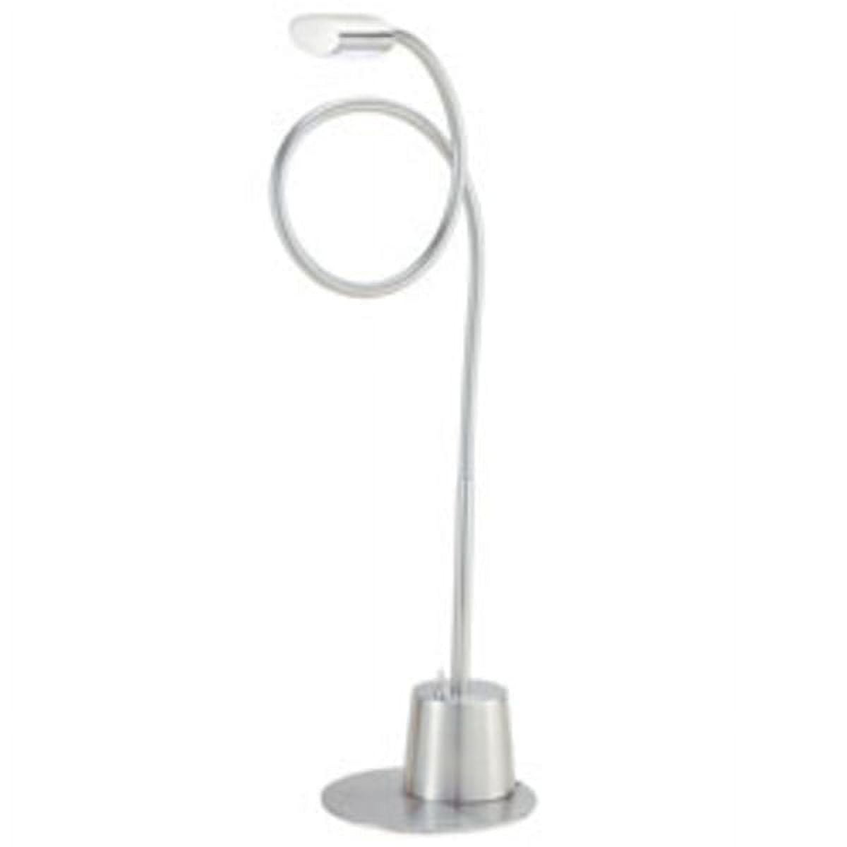 Adesso Eternity Extended Gooseneck Lamp, Brushed Steel - Walmart.com
