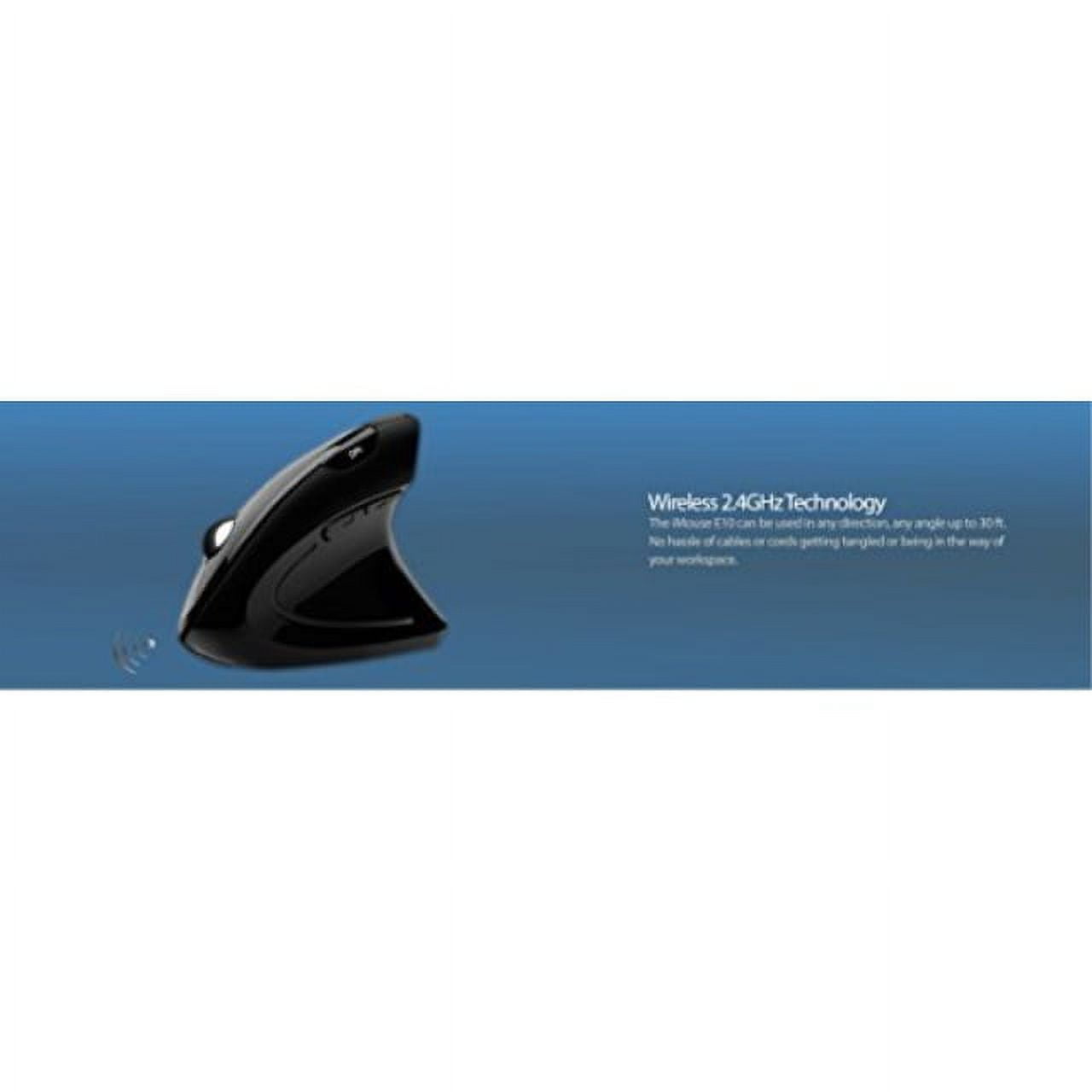 Adesso Inc. iMouse E10 2.4GHz RF Vertical Ergo Mouse (iMouse E10 ...