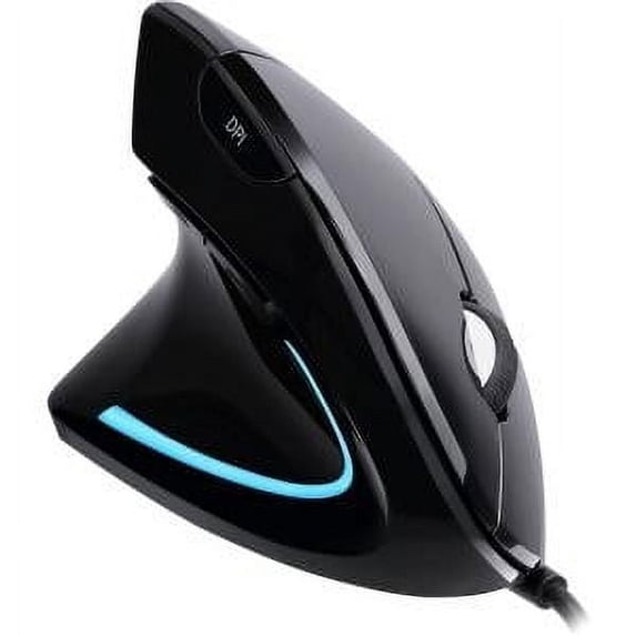 Adesso Left Hand iMouse E9 Vertical Ergonomic USB Mouse: Computer ...