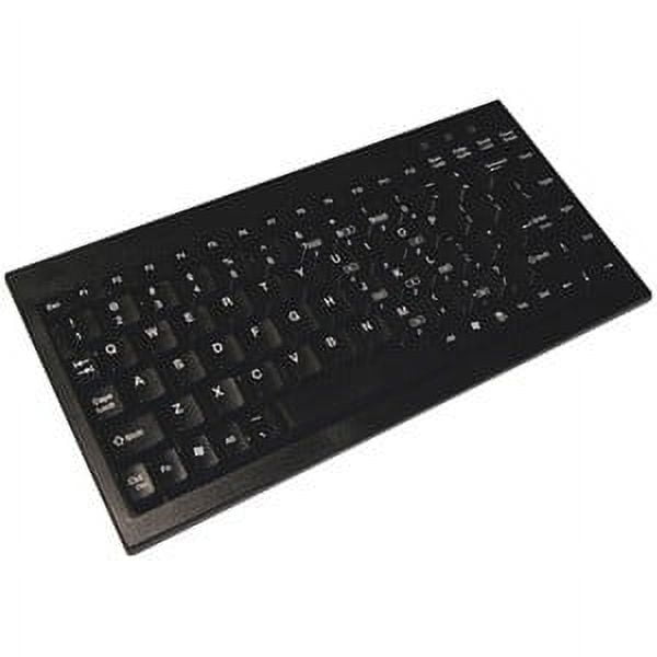 Adesso Mini USB Keyboard with Embedded Numeric Keypad, Black - Walmart.com