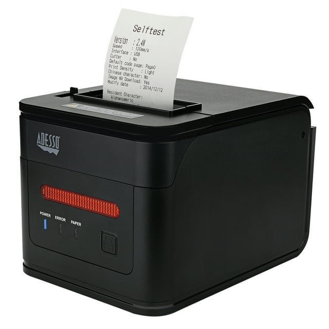 Adesso NuPrint 310 High Speed 3" Thermal Receipt Printer - Walmart.com