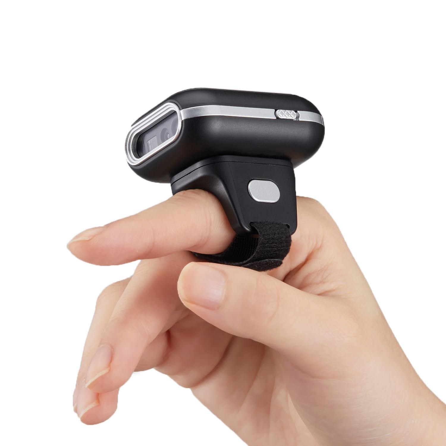 Adesso NuScan 4300B 2D Bluetooth Wireless Ring Finger Barcode Scanner ...