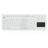 Adesso Antimicrobial Waterproof Touchpad Keyboard (White) - Cable ...