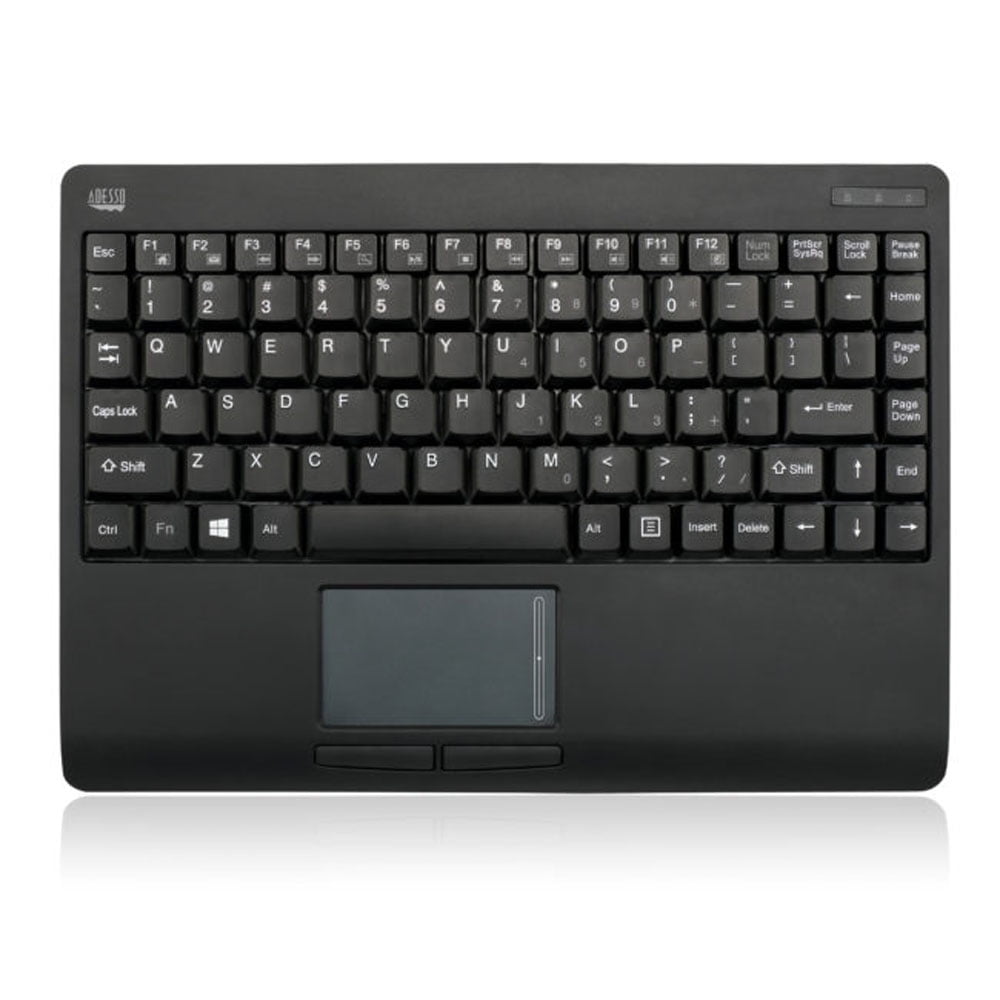 Adesso SlimTouch 4110 Wireless Mini Touchpad Keyboard - Walmart.com