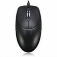 Adesso Three-Button Desktop Optical Scroll USB Mouse, USB 2.0, Left ...