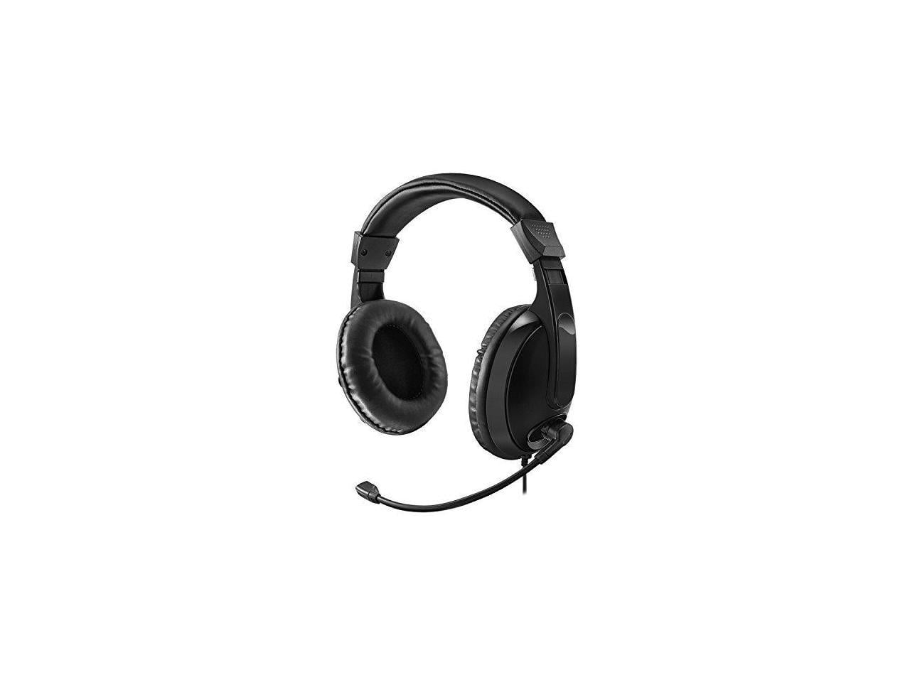 Adesso® Xtream H5 Multimedia Headset With Mic, Binaural Over The Head ...