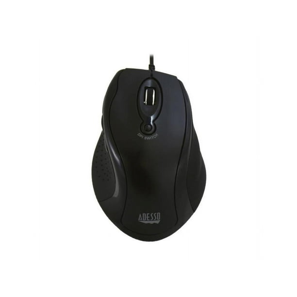 Adesso iMouse G2 - Ergonomic Optical Mouse - Optical - Cable - Black ...