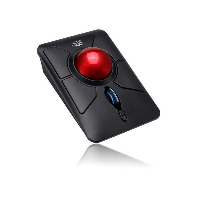 Adesso iMouse T50 - Wireless Programmable Ergonomic Trackball Mouse ...
