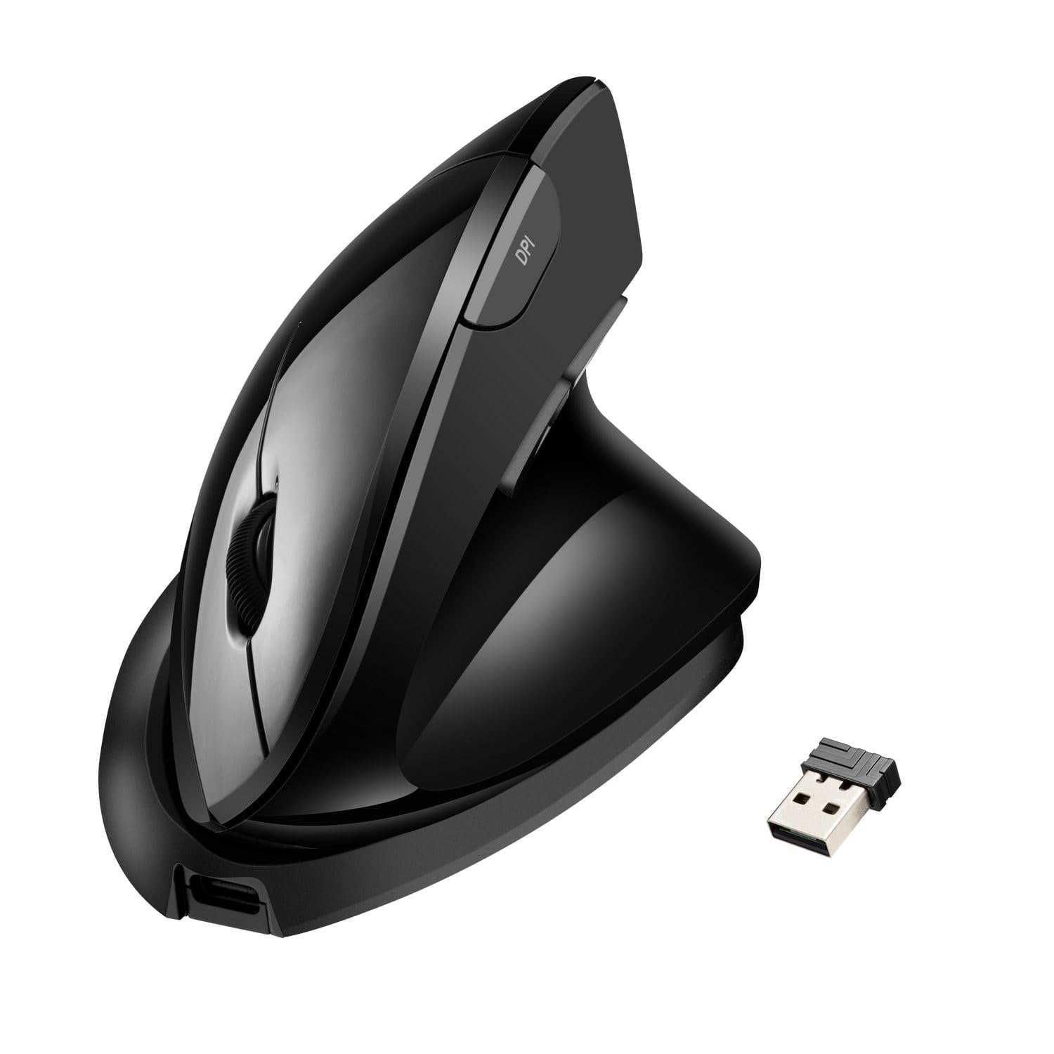 Adesso iMouse V30 Wireless Adjustable Vertical Ergonomic Mouse with ...
