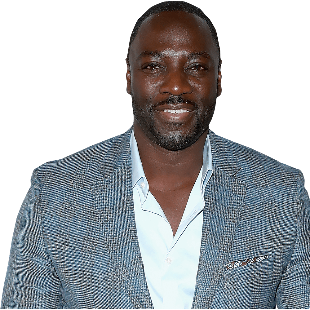 Adewale Akinnuoye-Agbaje (Blazer) Half Body Buddy Cutout - Walmart.com