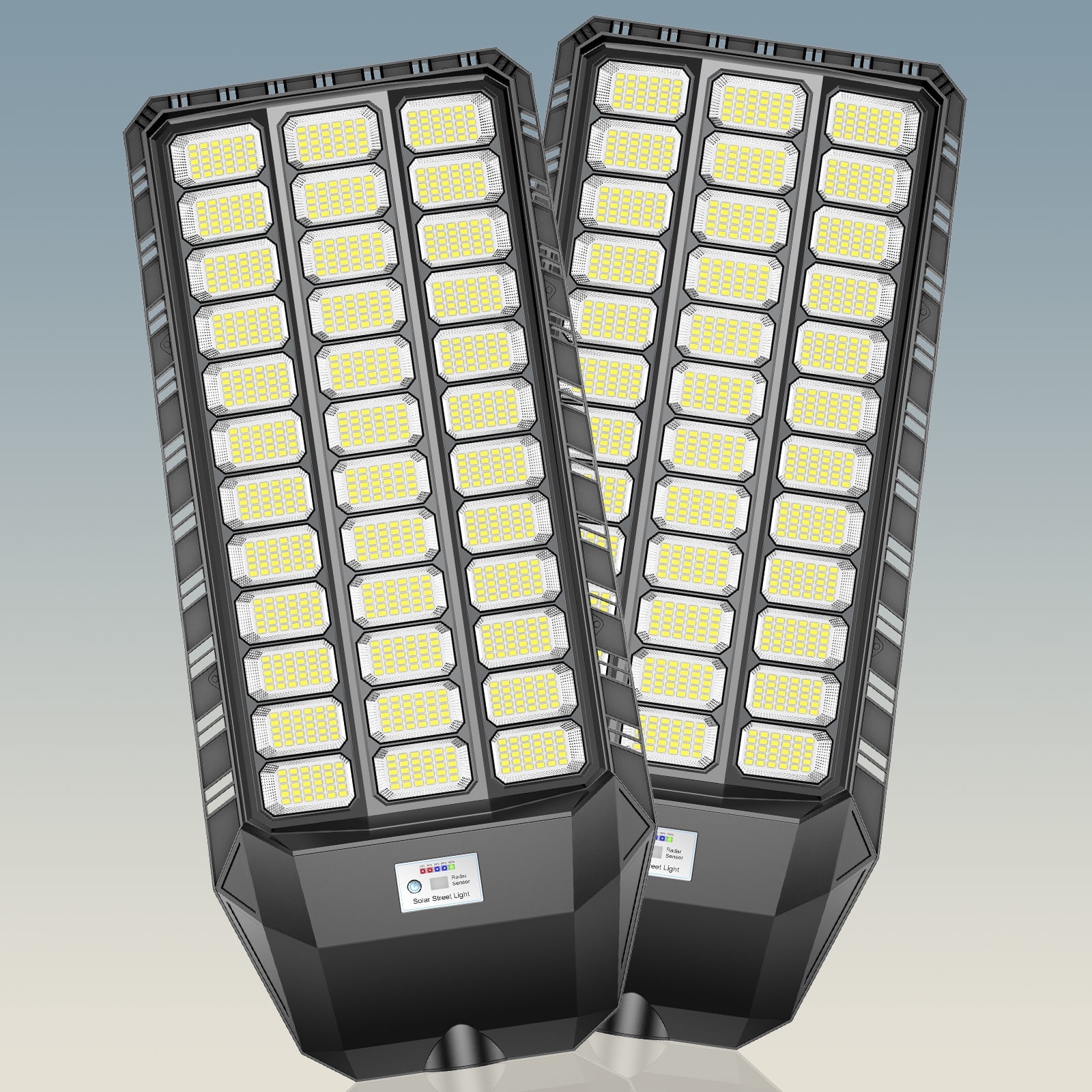 Adewalk 9000W Extremely Large Solar Street Light, Commercial Hight ...