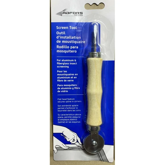 Adfors Screen Roller Tool + Flat Head To Repair Door Or Window Frame ...