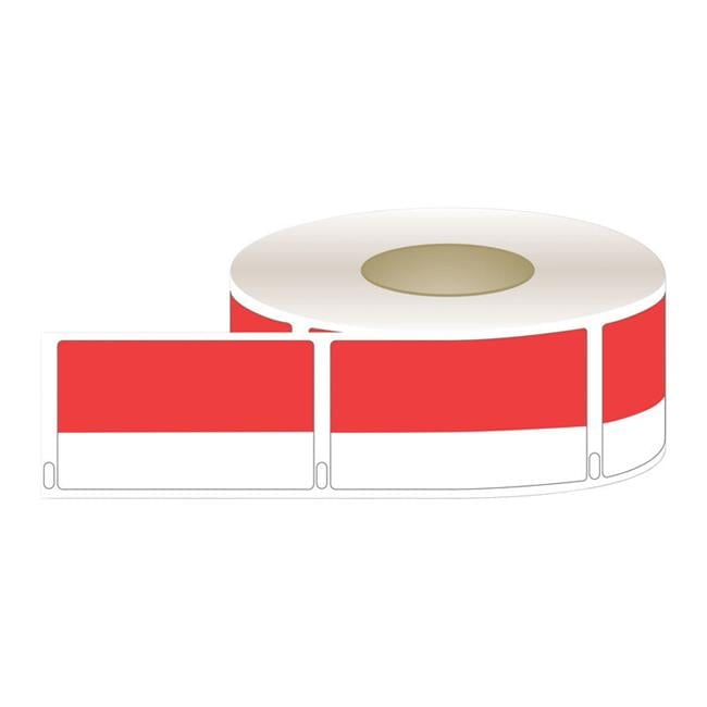 Adhesive Backed Bin Tag Labels, Red - Walmart.com