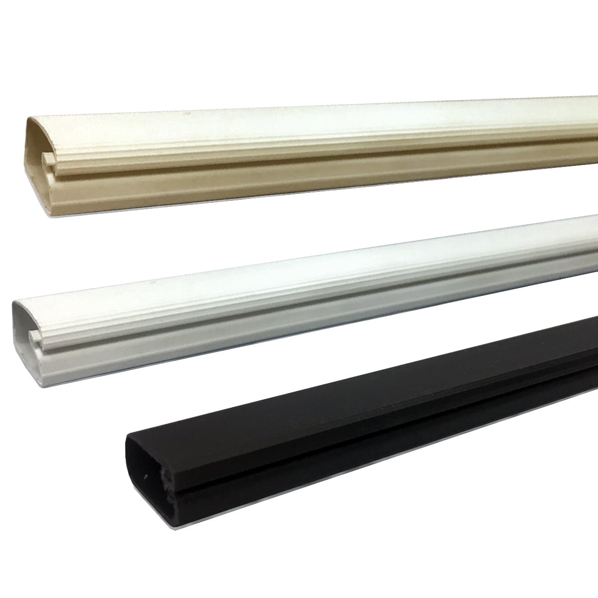 Adhesive Backed Latching Raceway Locking Channels - Length: 4 Feet ...