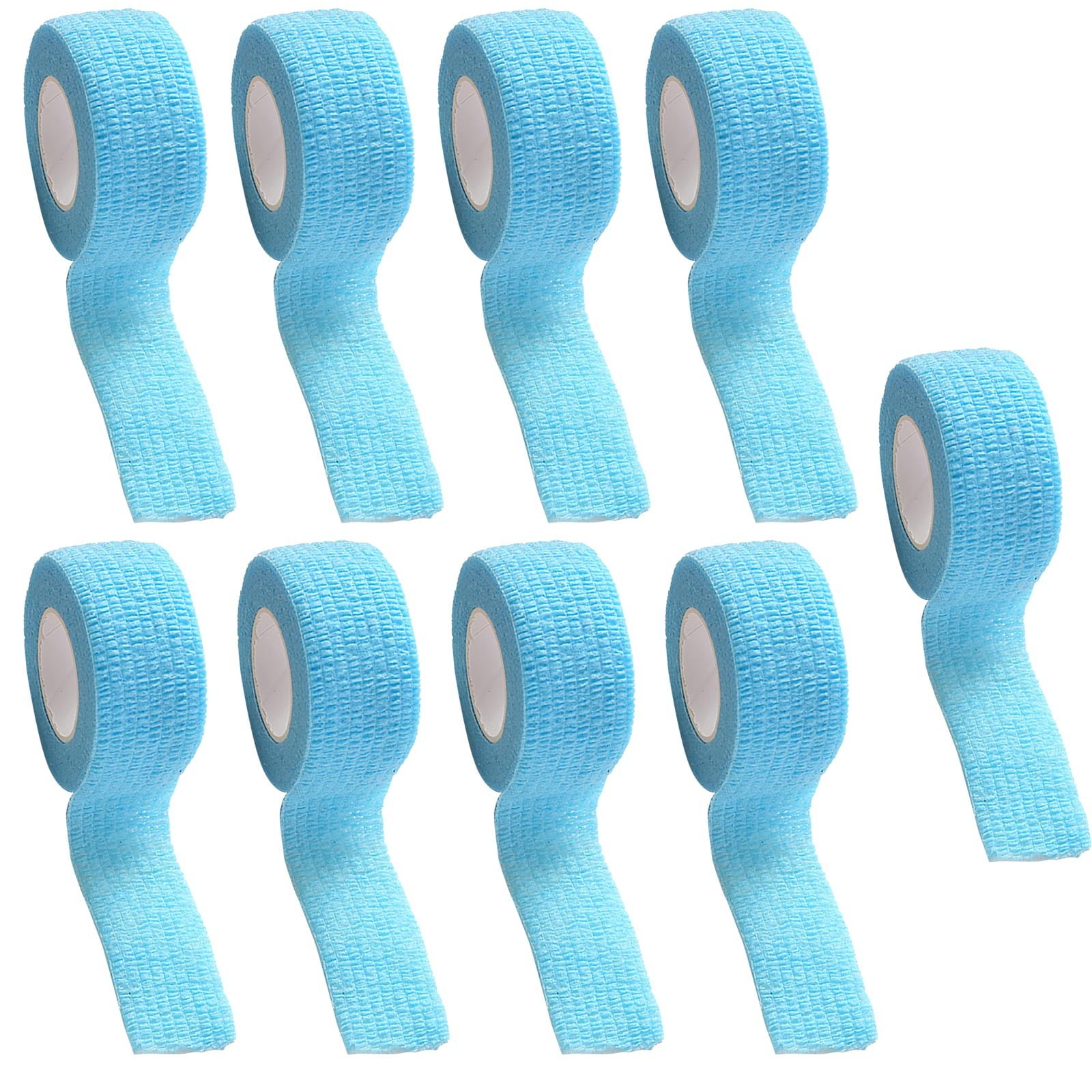 Adhesive Bandage Wrap 9 Pack,Elastic Stick Wrap for Finger Compression ...