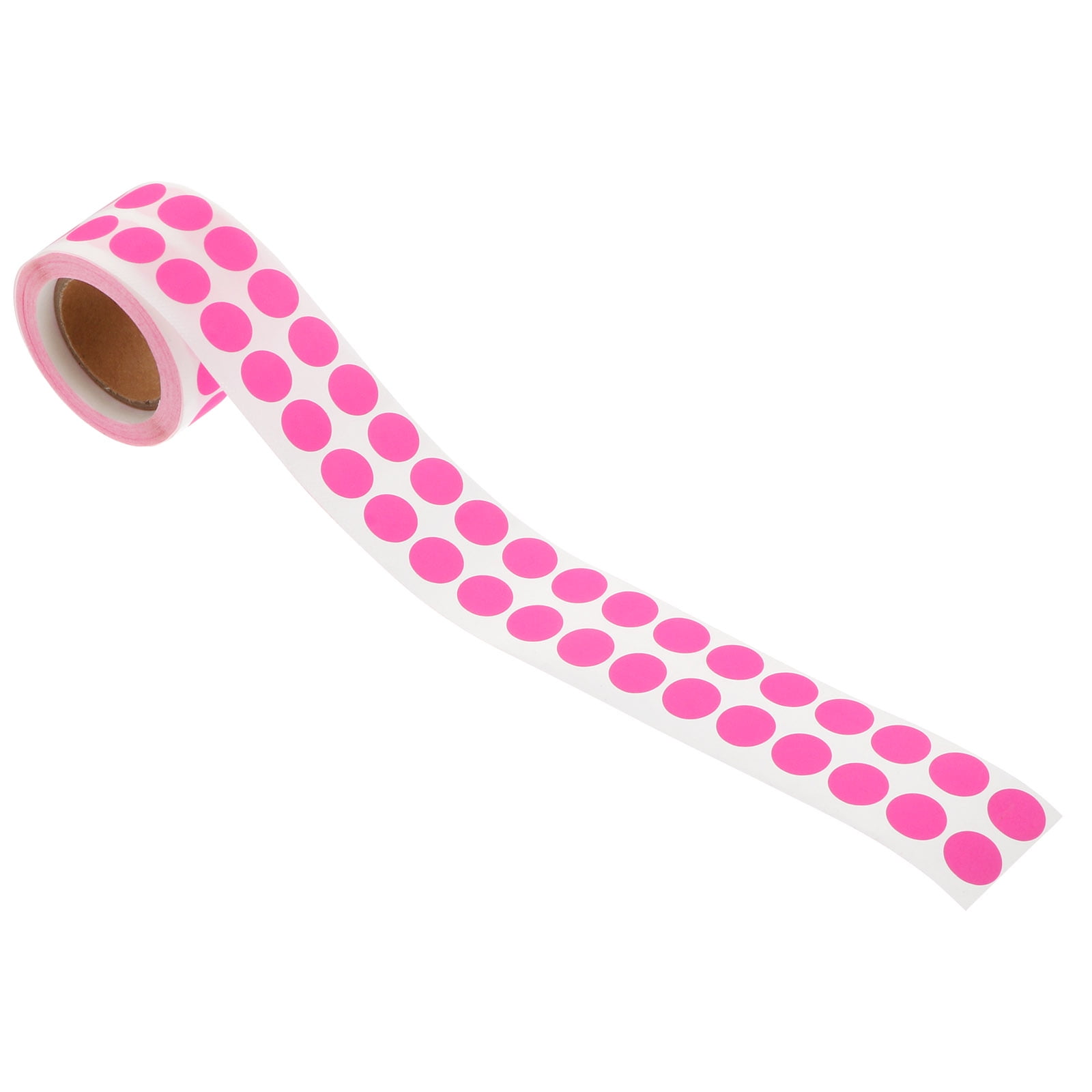 Adhesive Blank Color Coded Stickers Round Student - Walmart.com