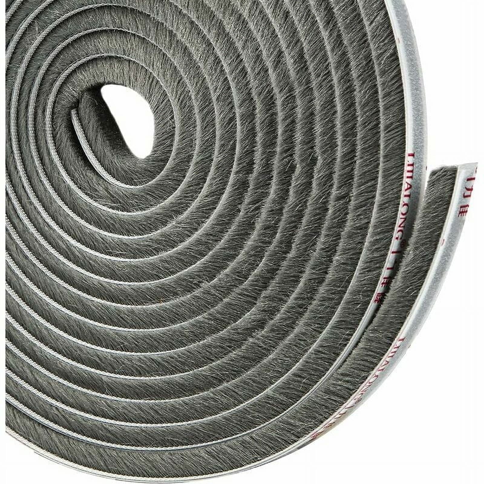 Adhesive Brush Seal For Cabinet Sliding Doors, Dense Artificial Bristle ...