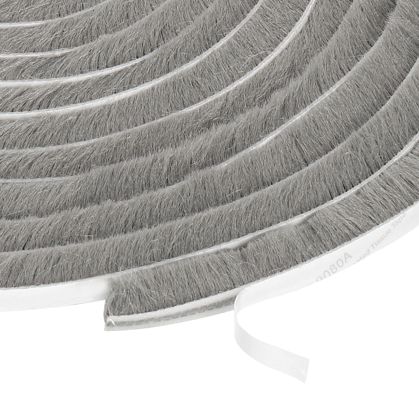 Adhesive Brush Seal Weather Stripping 1/2" x 1/4" x 36ft for Sliding ...