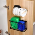 Adhesive Cabinet Door Organizer with Tumbler Lid Organizer, Wall ...
