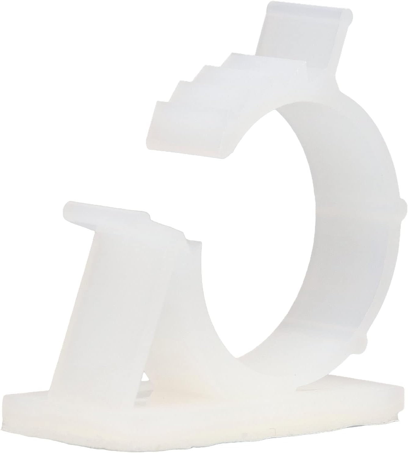 Adhesive Cable Clip, Portable PA66 Adhesive Cable Ties Wire Clamp White ...