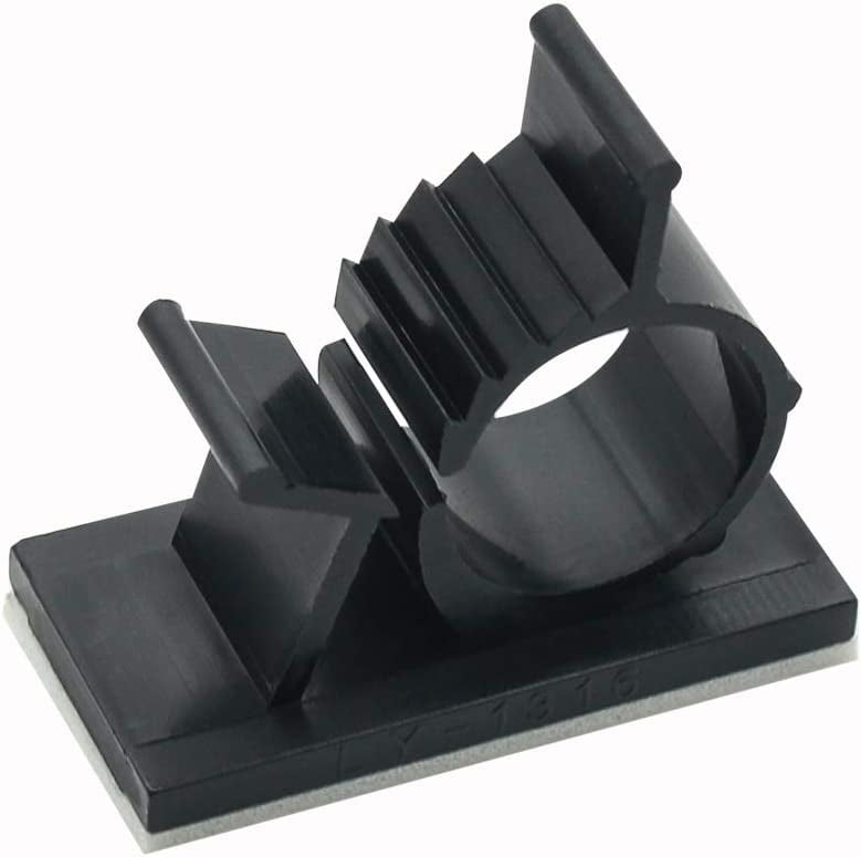 Adhesive Cable Clips (25 Pieces,L Size) Cable Wire Management Organizer ...
