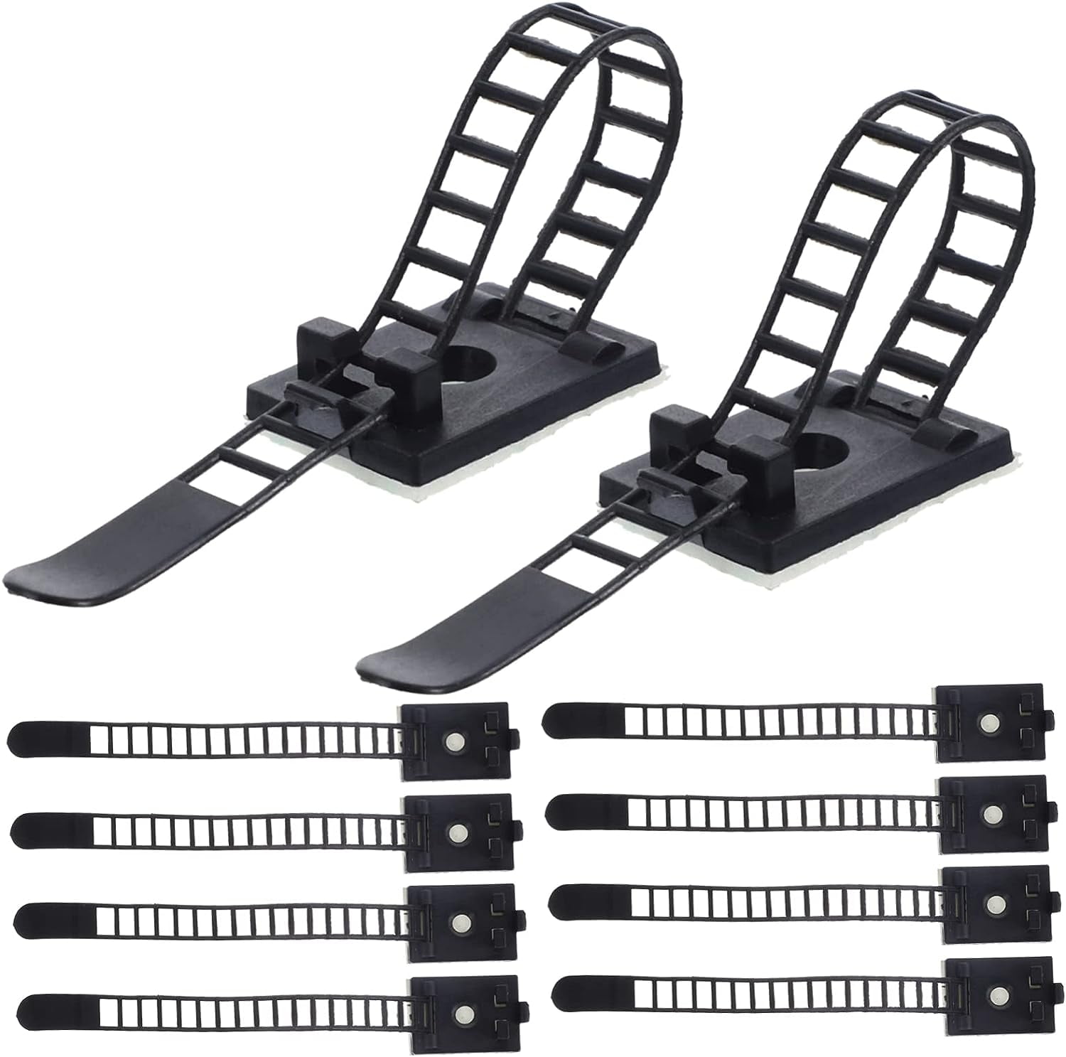 Adhesive Cable Management Clips Cable Clips 25 Pcs Cable Clamp Wire ...
