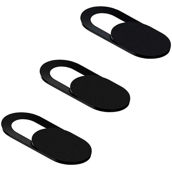 Adhesive Camera Slider Cover, Camera Cover Black, for Laptop Webcam ...