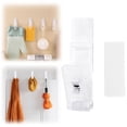 Adhesive Clips Plastic Rotatable, Tapestry Sticky Springless Hanger ...