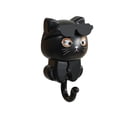 Adhesive Coat Hooks Key Holder, Creative Adhesive Cute Cat Key Hook ...