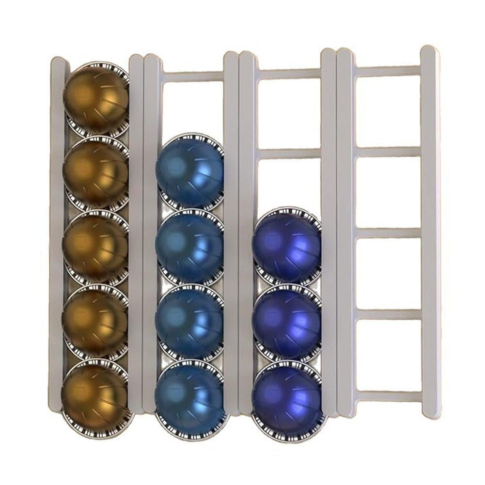 Adhesive Coffee Capsule Holder Holds 20 Capsules Without Drilling kos2 ...