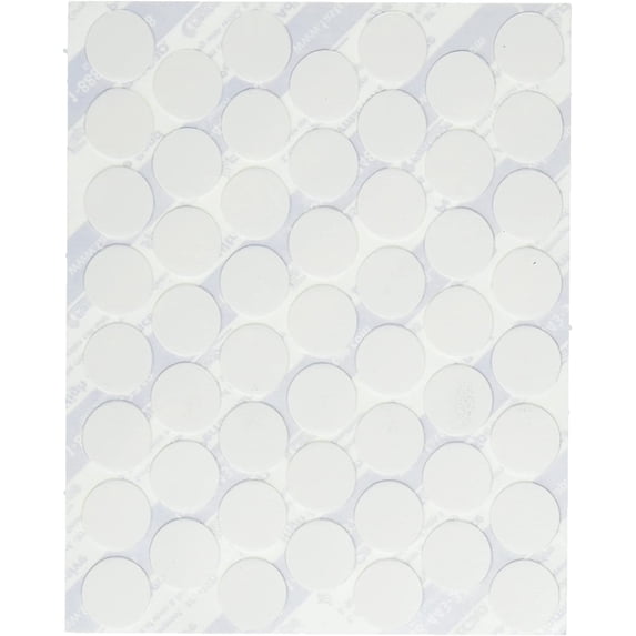 Adhesive Cover Caps PVC, White - Walmart.com