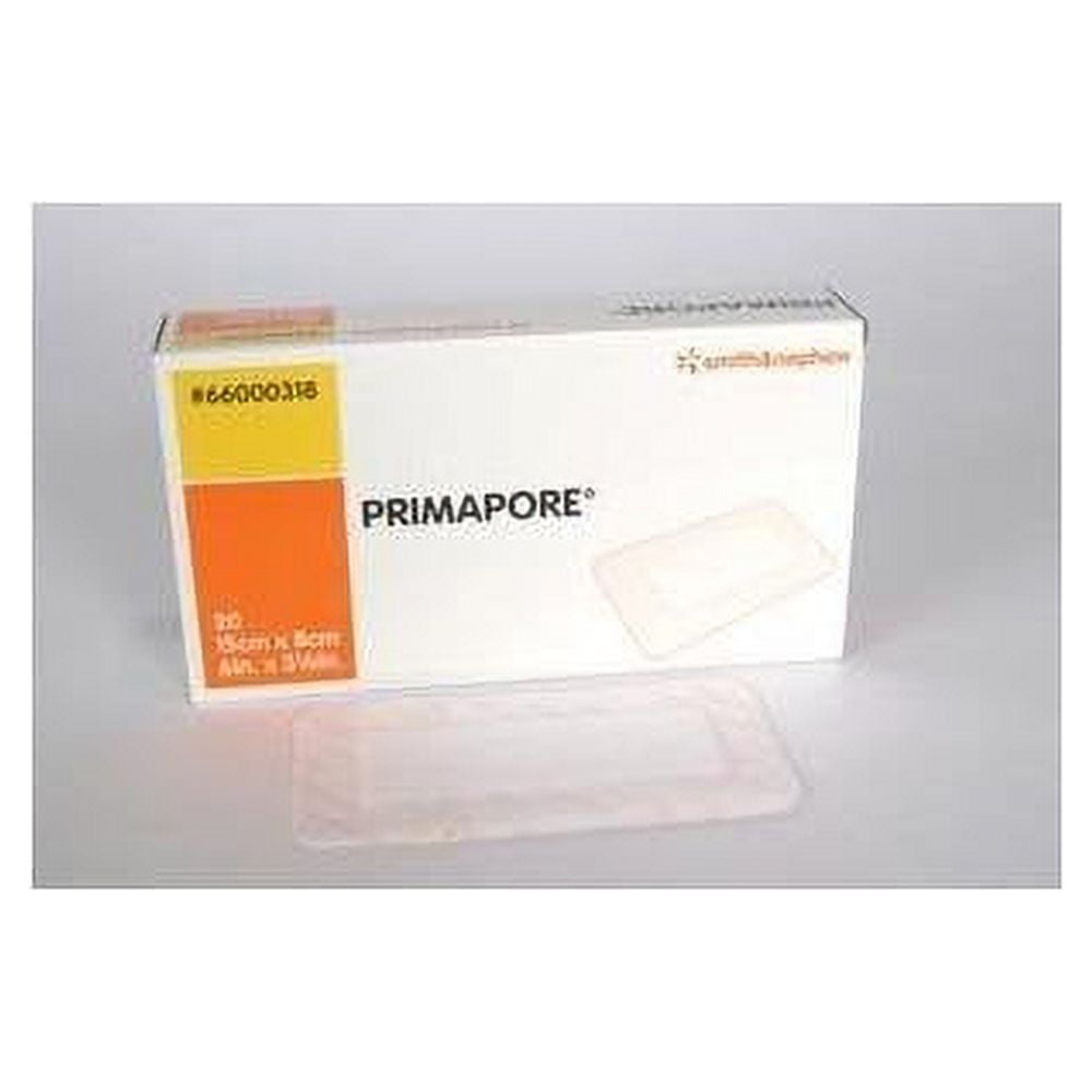 Smith & Nephew Adhesive Dressing Primapore 3.125 X 6" Polyester ...