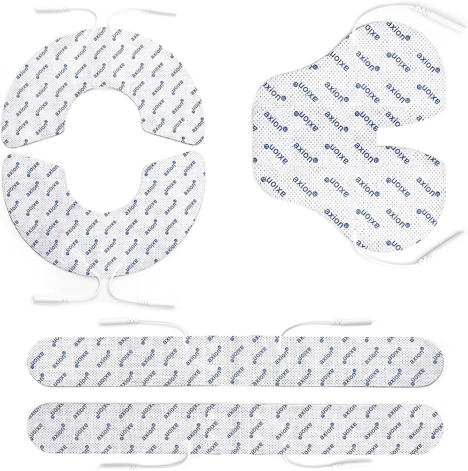 Adhesive Electrode Set Ideal Shape for TENS Therapy on The Neck, Back ...