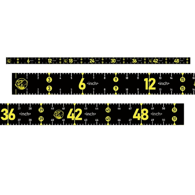 Adhesive Fish Ruler for Boat: 51" Fish Measuring Decals Sticker Tape, 3 ...