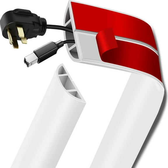 Echogear White In-Wall Cable Hider - Wire Concealer & Pass Through ...