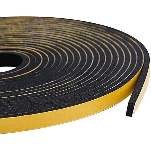 Adhesive Foam Tape 3-Pack, 1/4 Inch Wide X 1/8 Inch Thick, High Density ...