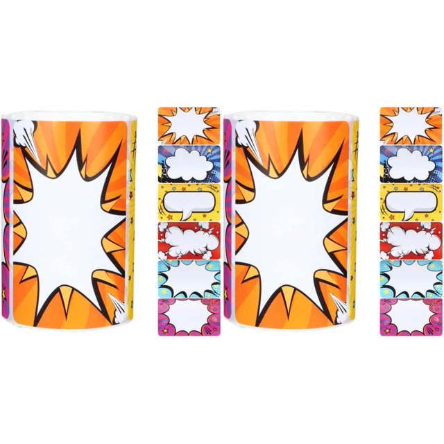 Adhesive Gift Tags 2 Rolls /250pcs Name Label Sticker Practical Tag ...