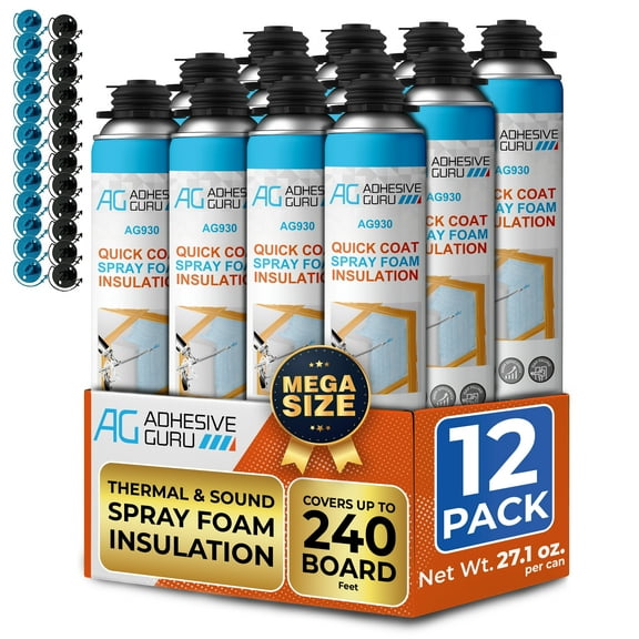 Kraken Bond Fastcoat Spray Foam Insulation Kit, Class A Fire Rated, 360 ...