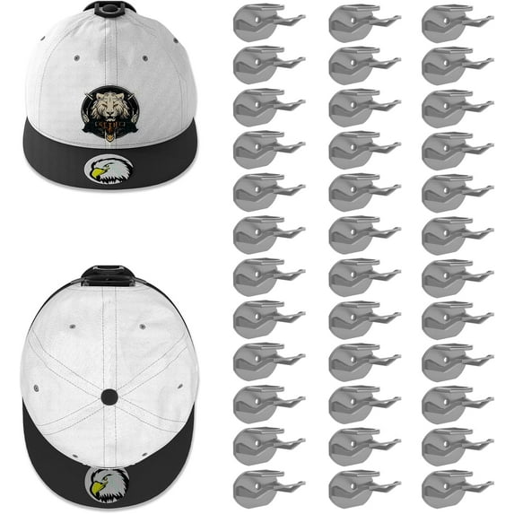 Adhesive Hat Hooks for Wall, Super Strong Hat Rack for Baseball Caps ...