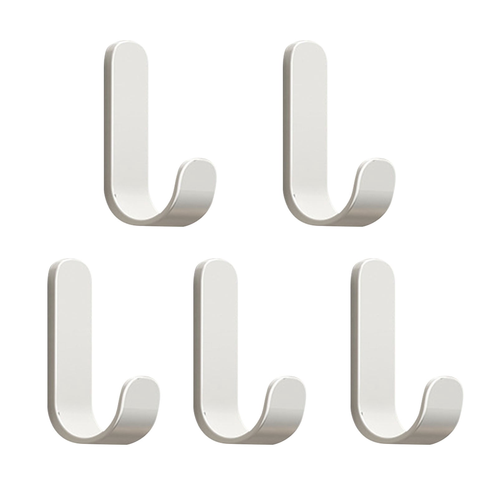 Adhesive Hooks For Hanging, Loetky Self-Adhesive Wall Hook For Key Hat ...
